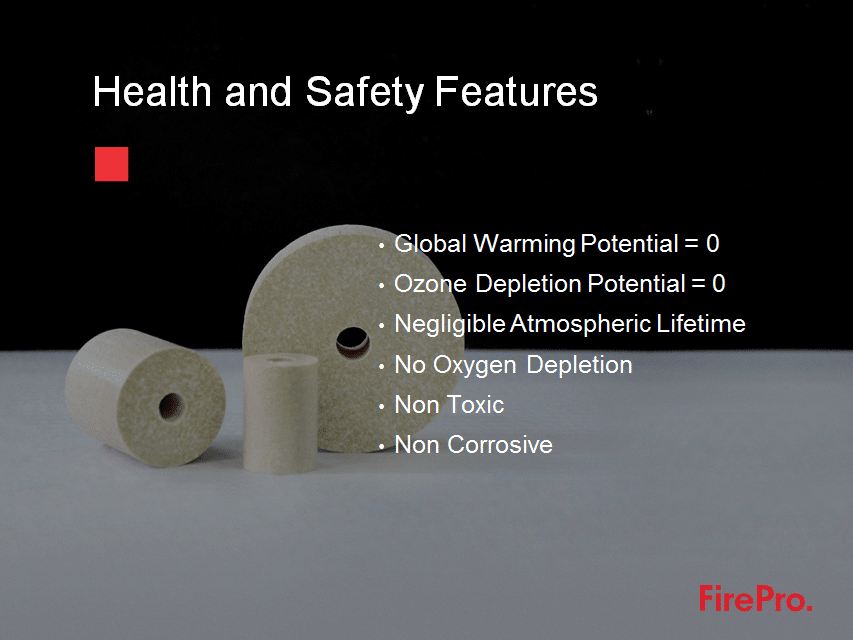 Technologie FirePro® – FirePro extinction